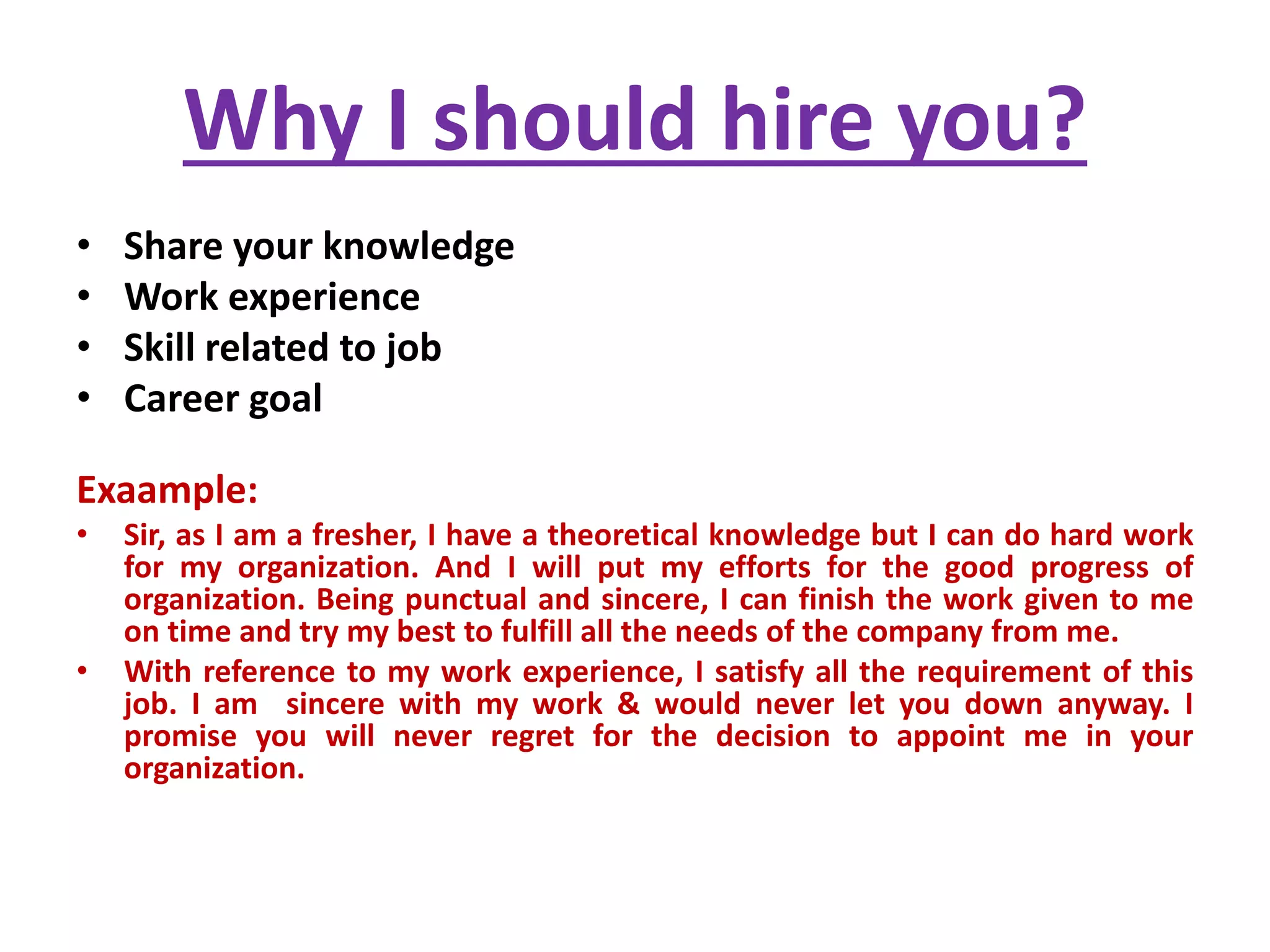 Facing an Interview | PPTX