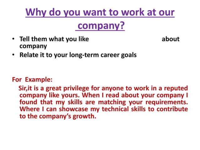 Facing an Interview | PPTX