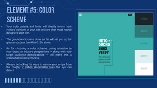Basic Web Design Principles and Elements | PPTX