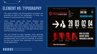 Basic Web Design Principles and Elements | PPTX