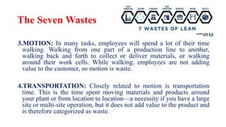 BASICS OF LEAN MANUFACTURING | PPTX