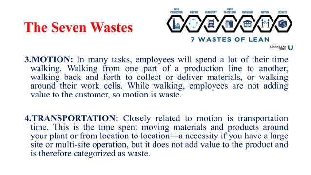 BASICS OF LEAN MANUFACTURING | PPTX