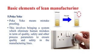 BASICS OF LEAN MANUFACTURING | PPTX