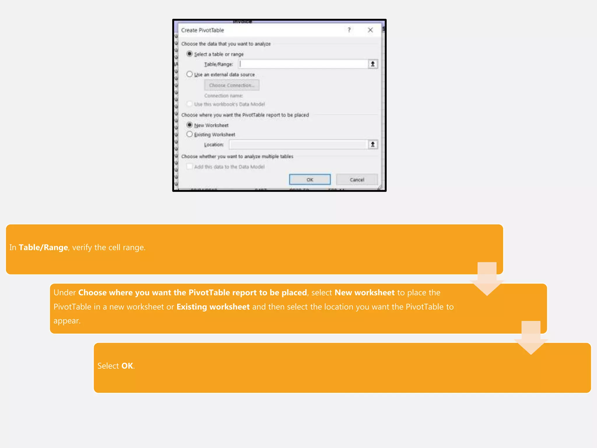 ITT PROJECT IN EXCEL AND WORD | PPTX