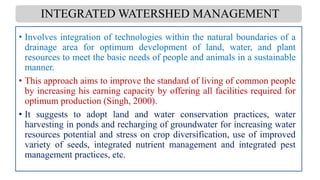 Watershed Management Techniques