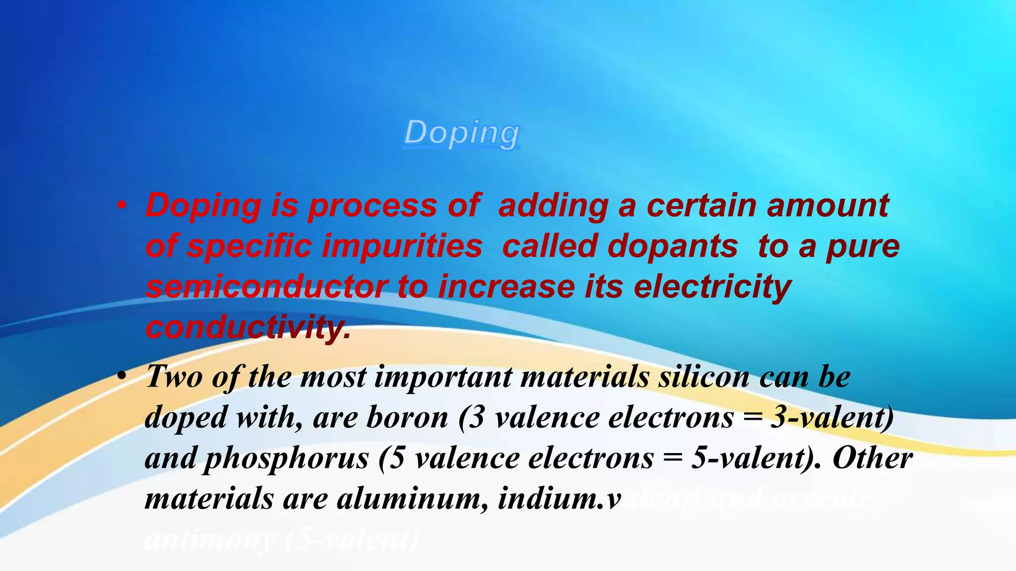 Doping and its Types. | PPTX