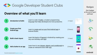 Android Study Jams Session 01 | PPTX