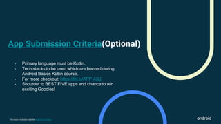 Android Study Jams Session 01 | PPTX