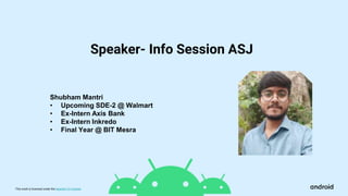 Android Study Jams Session 01 | PPTX