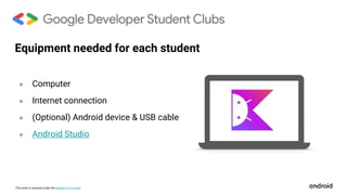 Android Study Jams Session 01 | PPTX