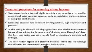 Nitrate pollution in surface and groundwater: Causes and ...