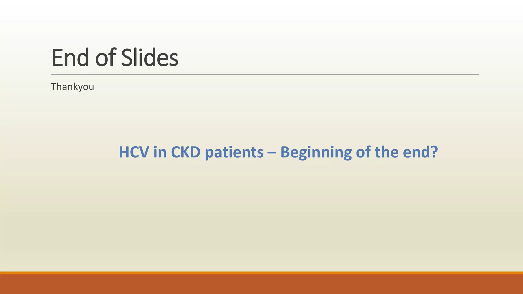 HCV MANAGEMENT IN PATIENT WITH KIDNEY DISEASE..reuploaded | PDF