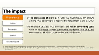HCV MANAGEMENT IN PATIENT WITH KIDNEY DISEASE..reuploaded | PDF