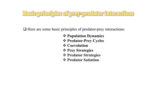 Prey Predator Interactions In Insects Pptx