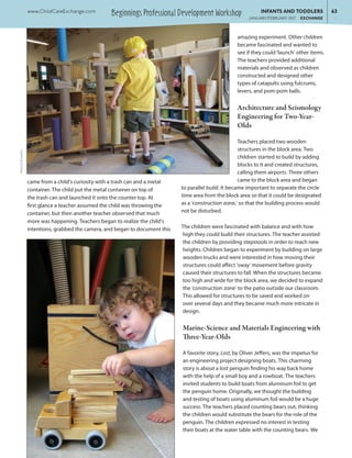 One School's Journey to Explore STEM with its Youngest Students | PDF