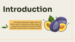 food nutrition and health power point presentation | PPTX