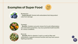 food nutrition and health power point presentation | PPTX