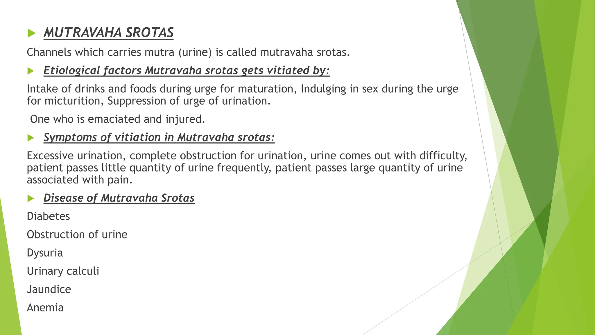 स्रोतस विज्ञान srotas vighyan ppt. Detail | PPTX