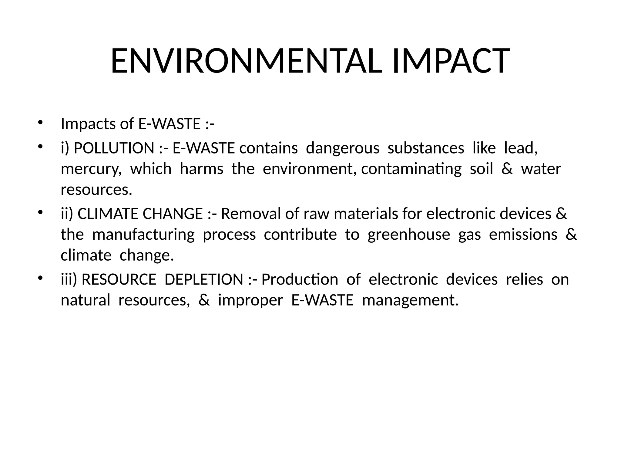 final.pptx presentation on E-Waste CHALLENGES AND SOLUTIONS | PPTX