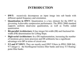 Pression Discrete Wavelet Transformer Architecture Design | PPT