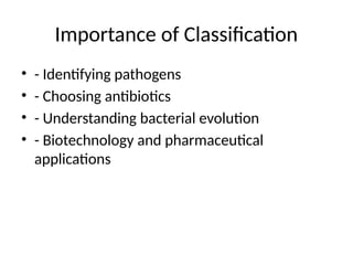 final..1 classification of bacteria b.pharm | PPTX