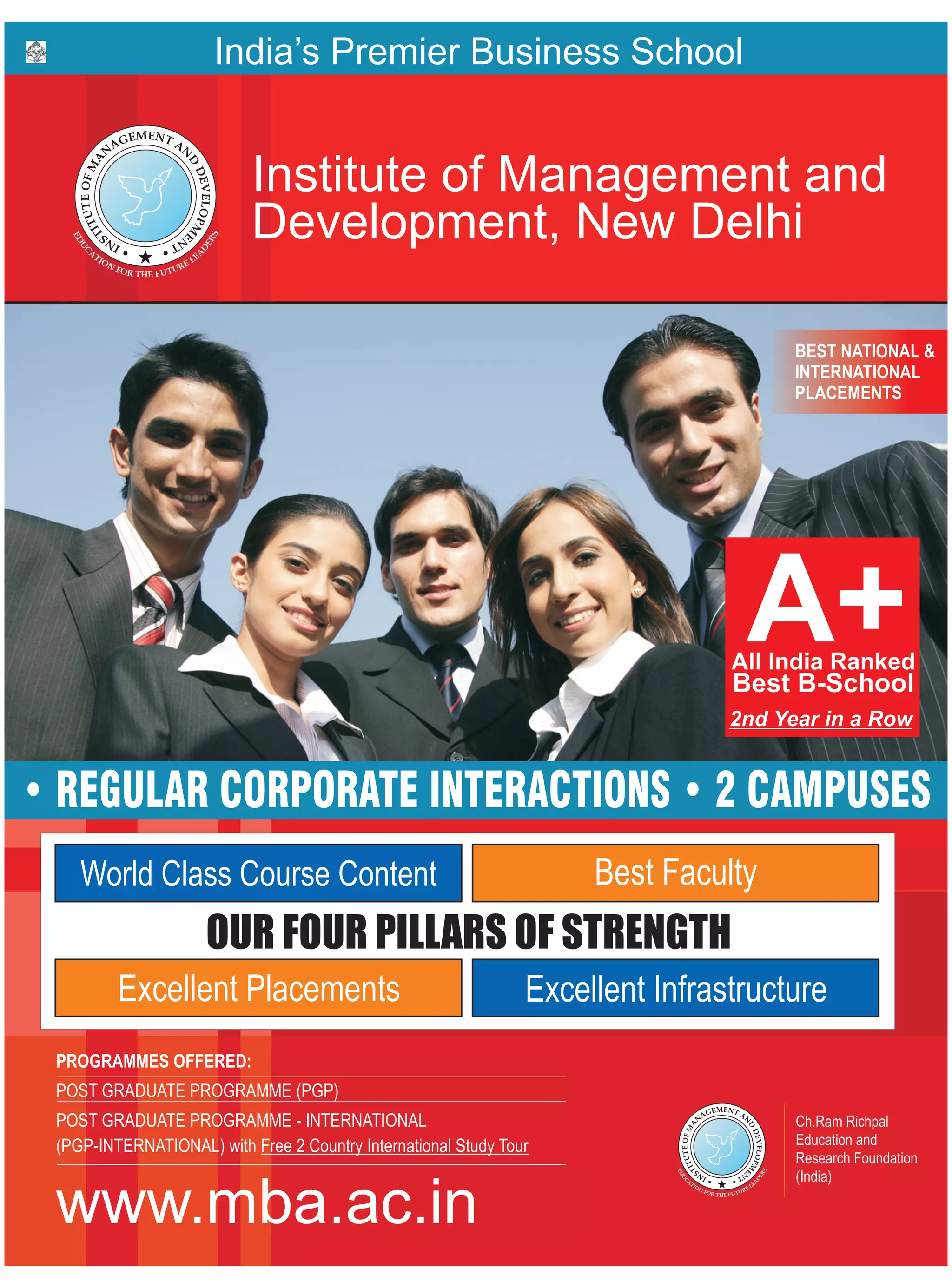 Institute of Management and Development Business School | PDF