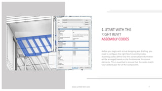 4 Tips & Techniques to Create Accurate Shop Drawings with Revit | PPTX