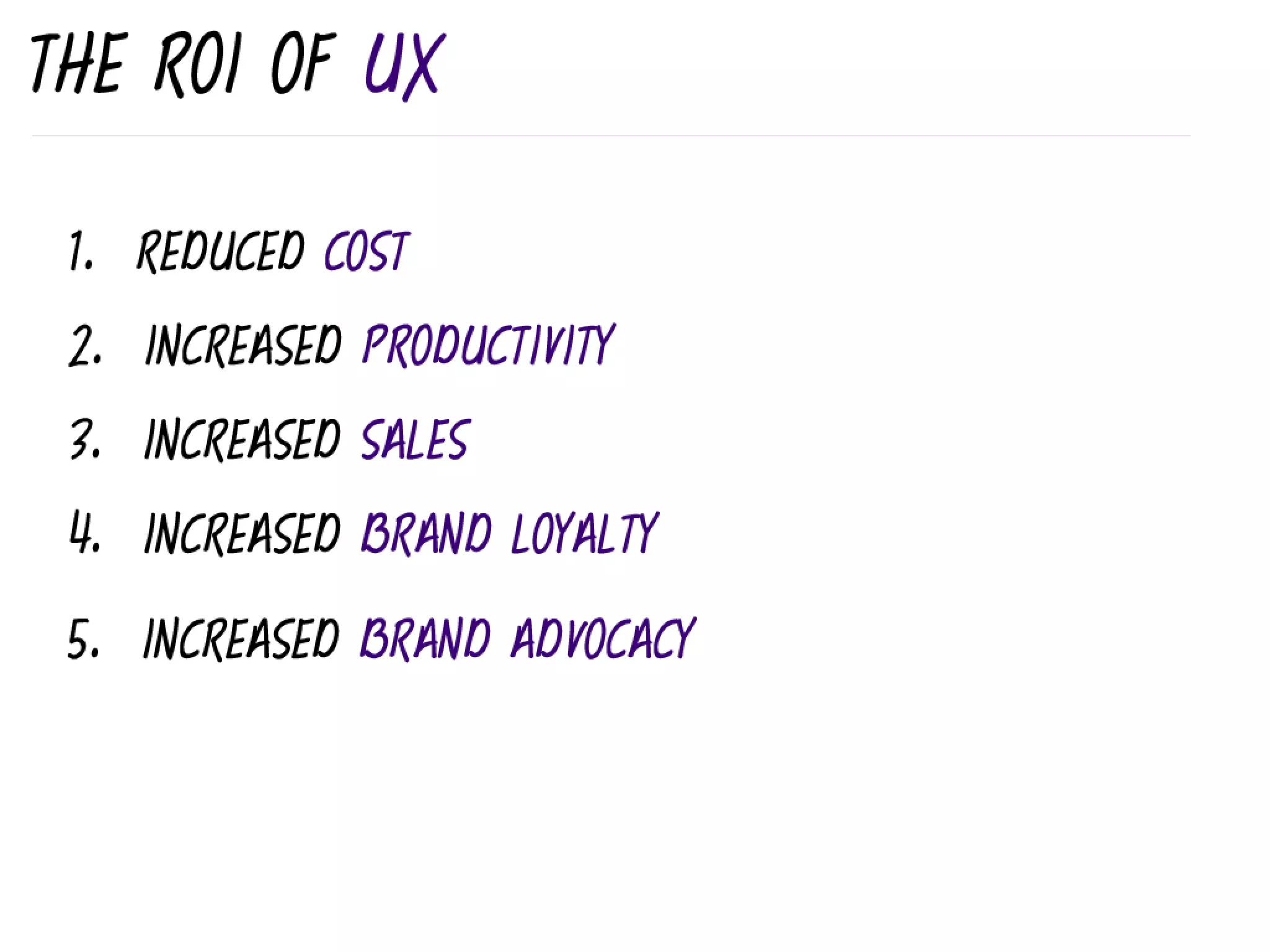 UX Basics & The ROI Of UX | PDF