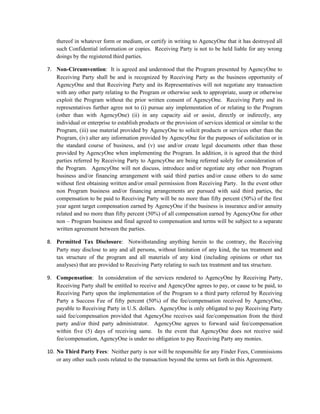 Final Agency One E Referral Agreement (2) | DOC