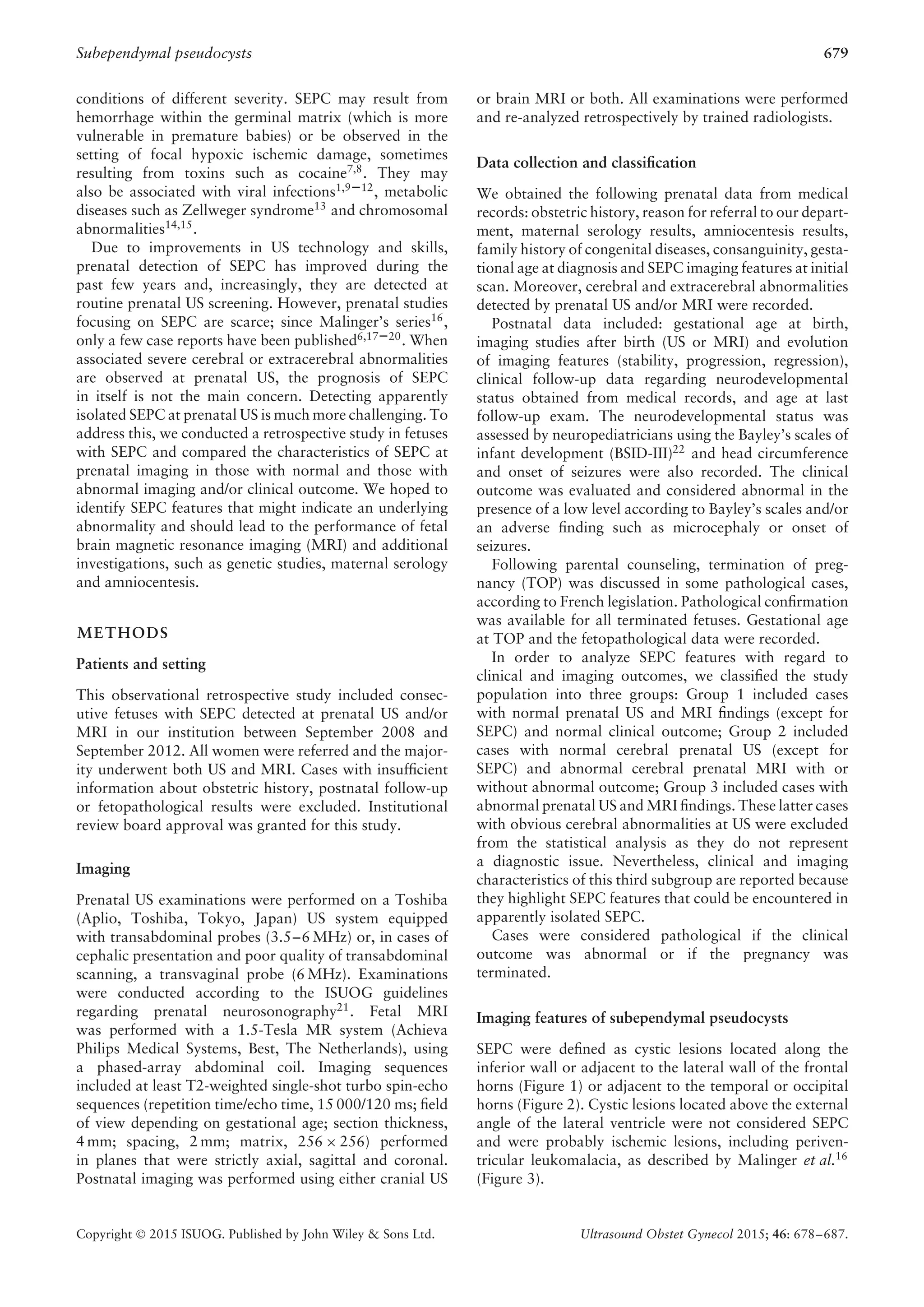 Final all-reading-material-neurosonogram isuog 2019 | PDF