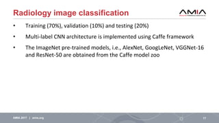 Text Mining Radiology Reports for Deep Learning Radiology Images | PPT