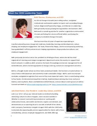 An Organizational Change Management Approach to DEIB - Julie Kantor VP ...