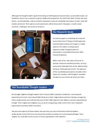 An Organizational Change Management Approach to DEIB - Julie Kantor VP ...