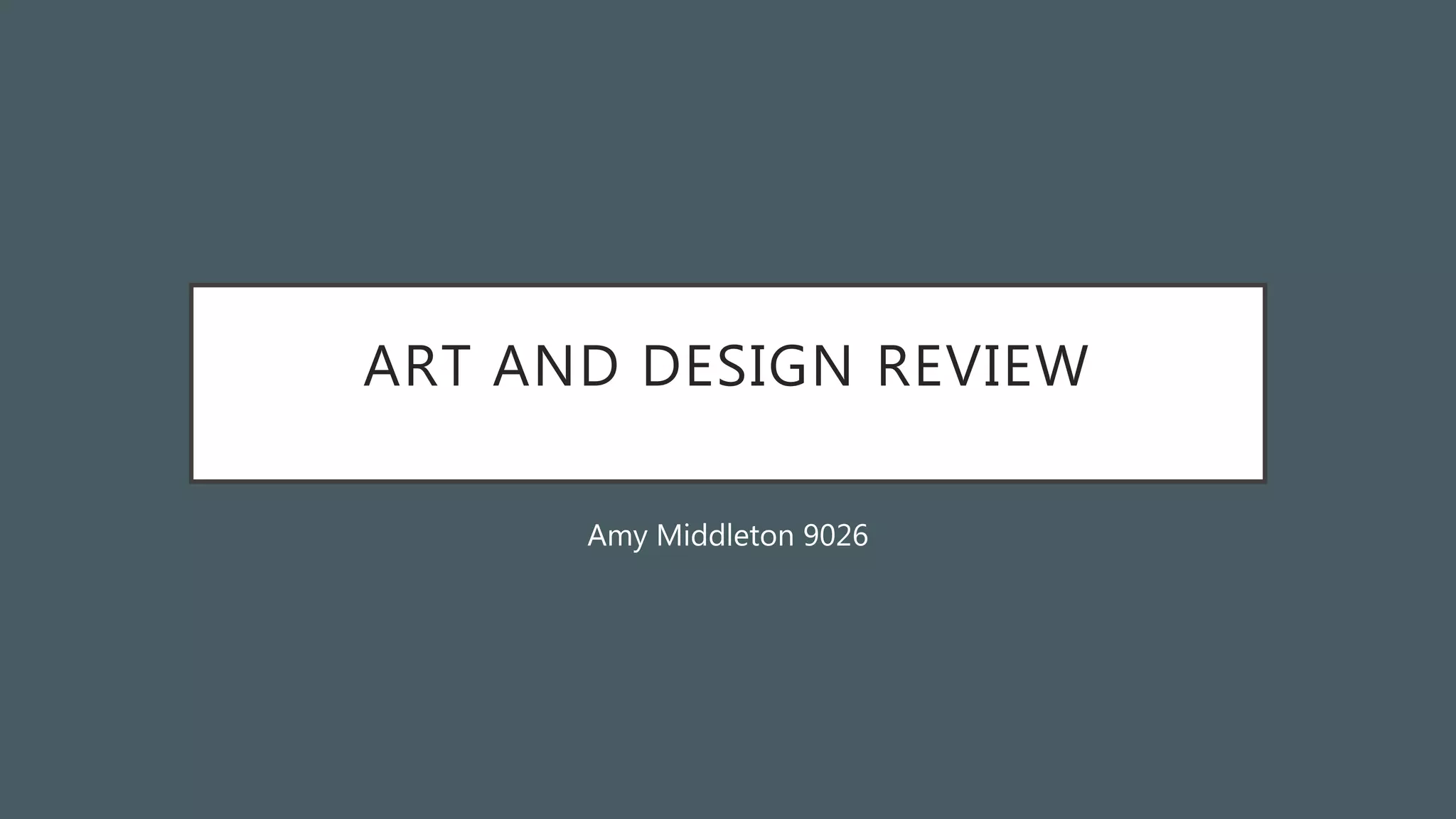 Final art-evaluation | PPTX