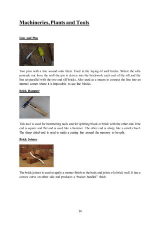 Construction of Brick Wall | DOCX