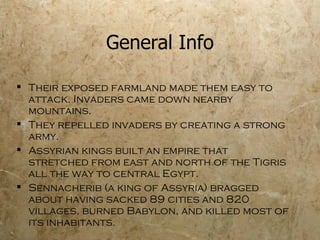 Final Assyria | PPT