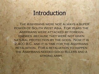 Final Assyria | PPT