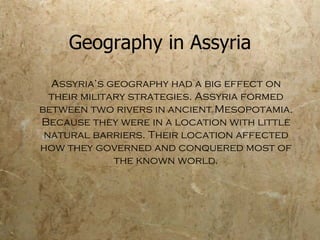 Final Assyria | PPT