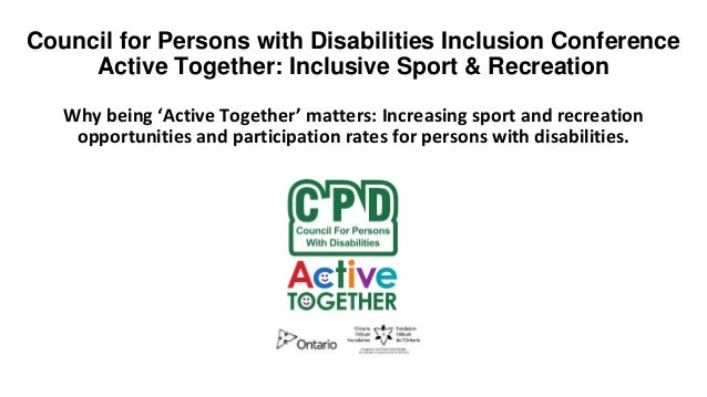 Why being Active Together matters: Increasing sportWhy being Active T…