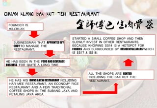 FINAL BAK KUT TEH - JEFF | PPTX