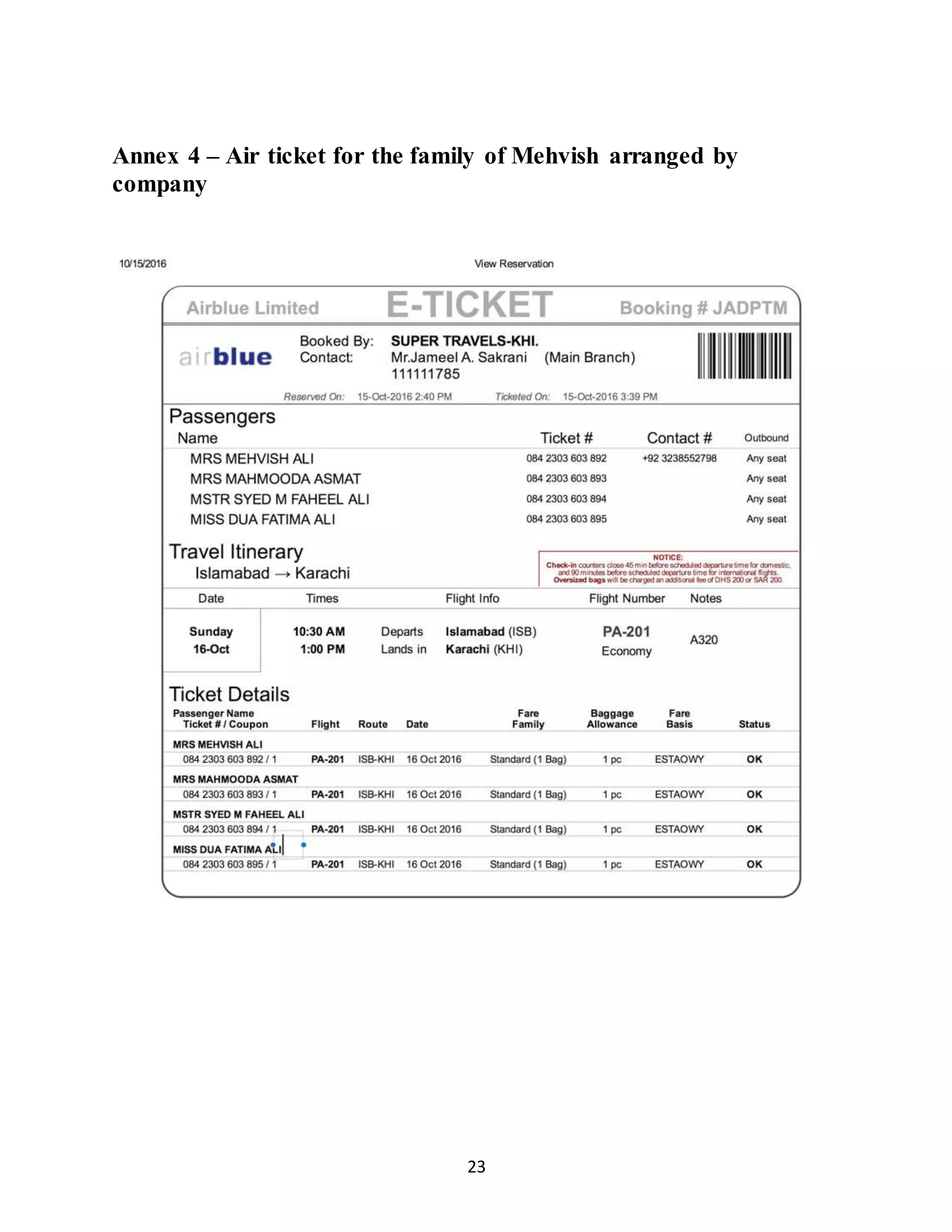 Written Statement in FIA cyber crime inquiry case exposing a trend of ...