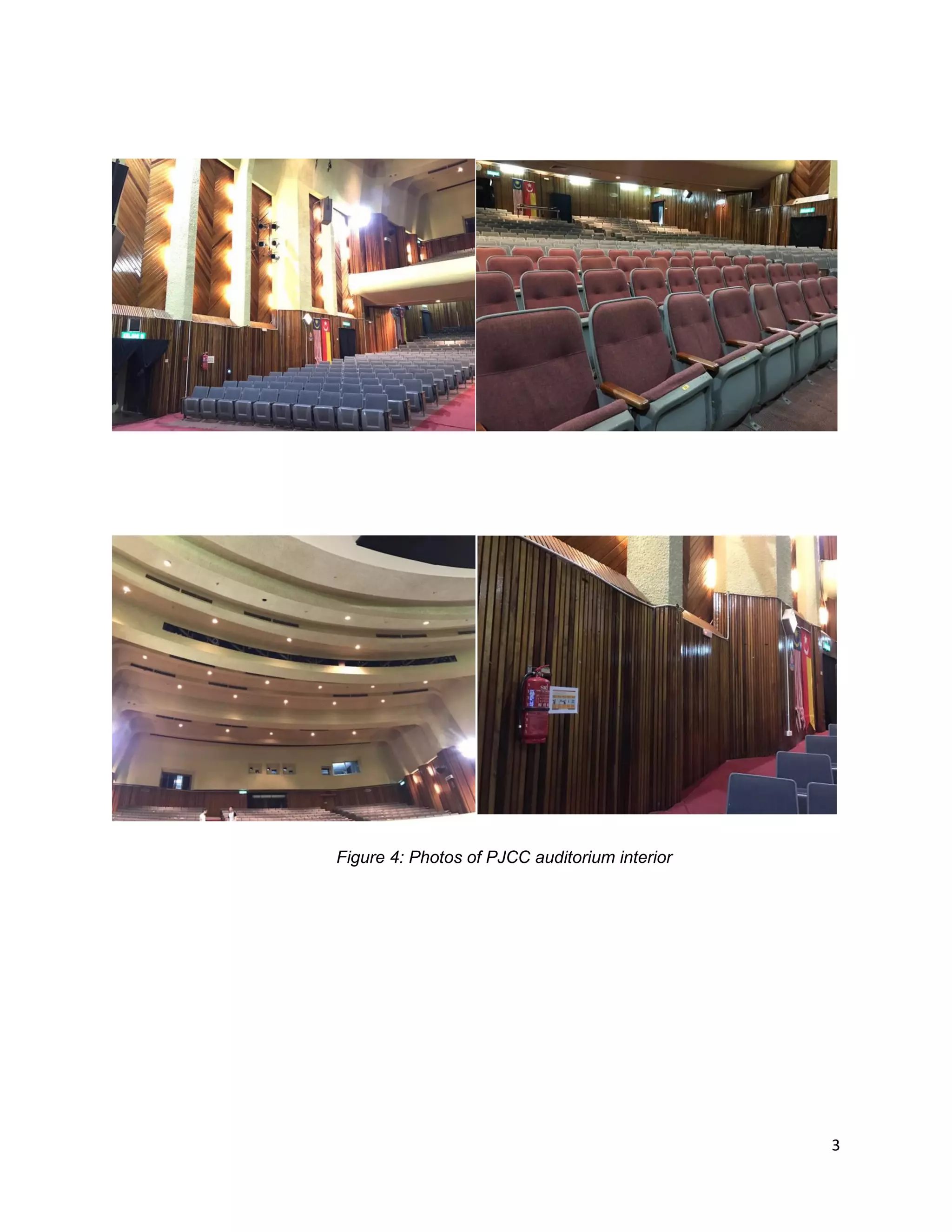 Project 1 : Auditorium - A Case Study of Acoustic Design | PDF