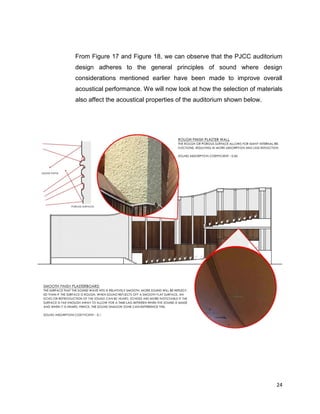 Project 1 : Auditorium - A Case Study of Acoustic Design | PDF
