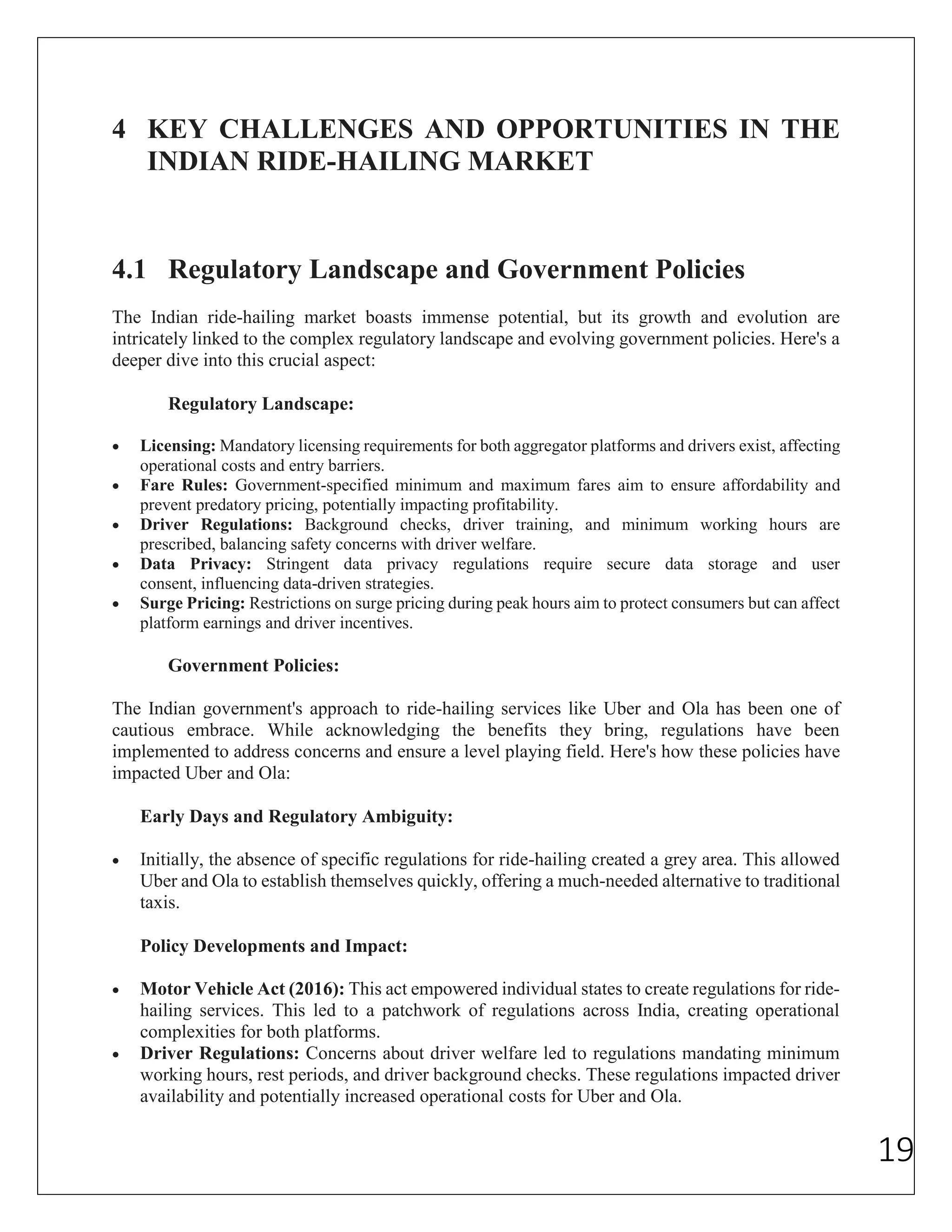 Case-Study - Online Cab Aggregators Uber and Ola in India | PDF