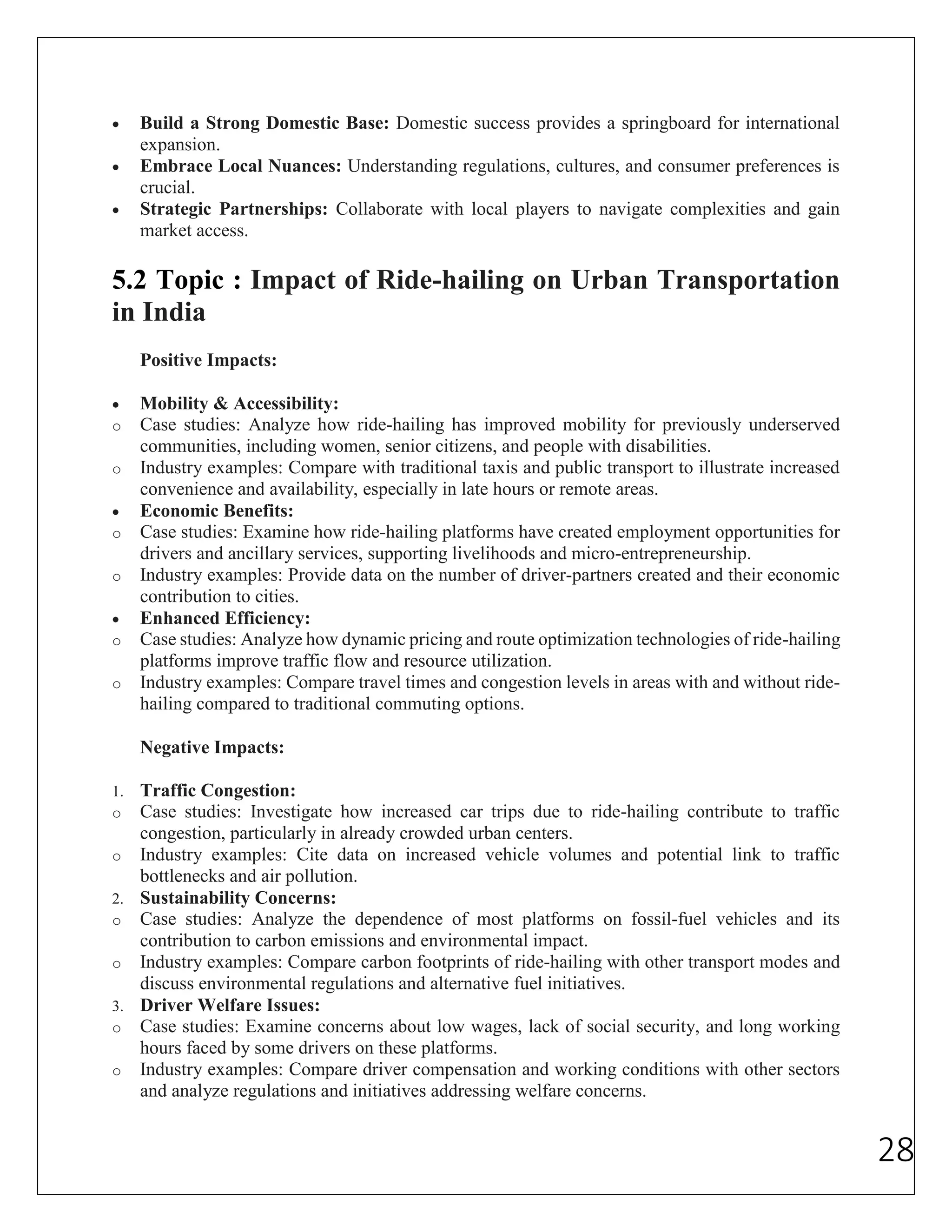 Case-Study - Online Cab Aggregators Uber and Ola in India | PDF