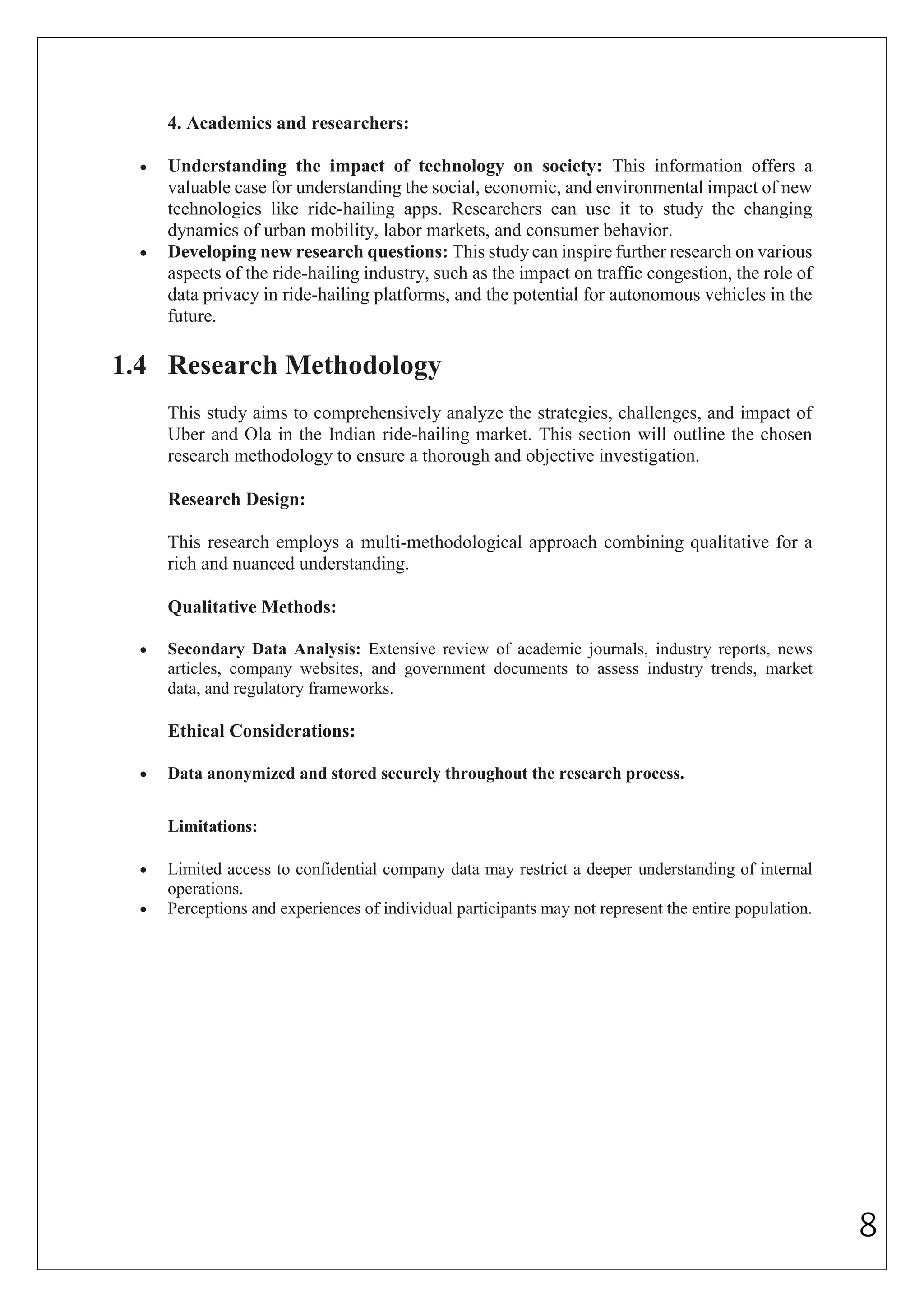 Case-Study - Online Cab Aggregators Uber and Ola in India | PDF