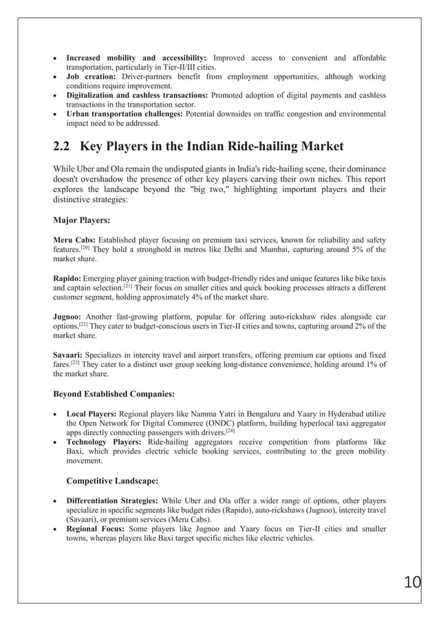 Case-Study - Online Cab Aggregators Uber and Ola in India | PDF