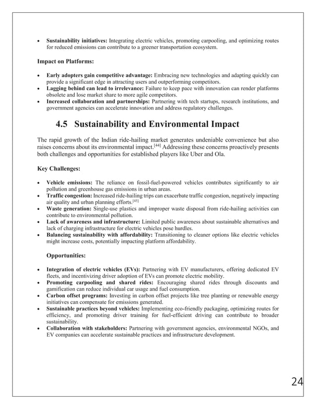 Case-Study - Online Cab Aggregators Uber and Ola in India | PDF