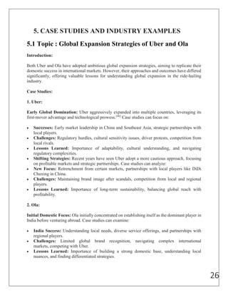 Case-Study - Online Cab Aggregators Uber and Ola in India | PDF
