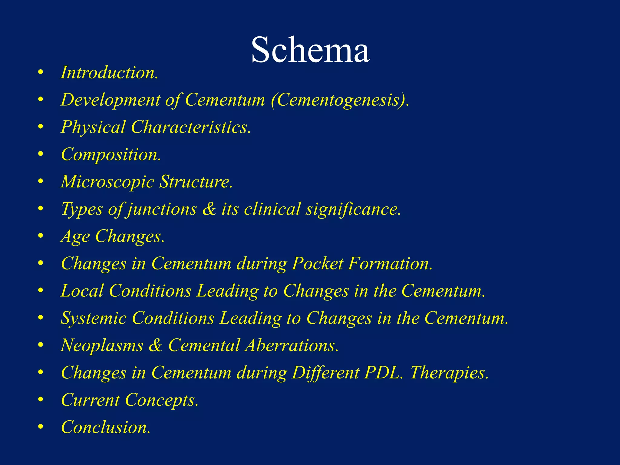 Final - Cementum - Basics and Applied Aspects (Dr. Sabitha Sudarsan)1.pptx